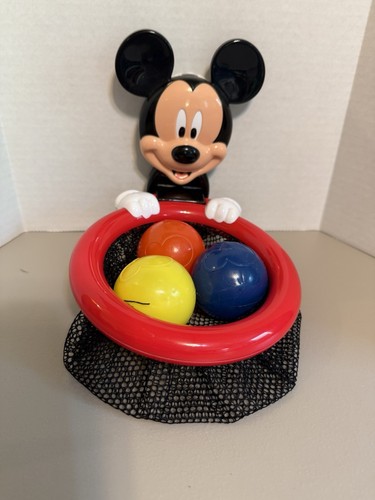 Disney Mickey Mouse "Shoot and Store" Bath Toy with Suction Cups | eBay