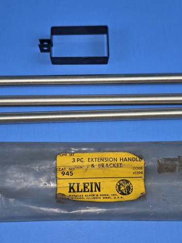 Vintage Klein Tools, Roll'n Measure #945 Handle Extension Kit, New | eBay