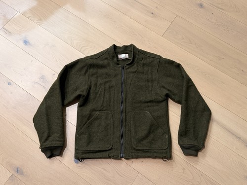 Vintage Filson Mackinaw Wool Jacket Liner Forest Green S Style 122 Made ...