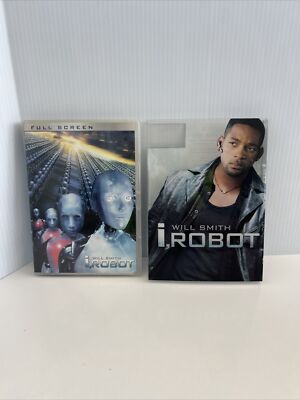 I, Robot (DVD, 2004, Full Screen) With SLIPCOVER WILL SMITH 24543152002 ...