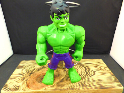 2018 Marvel Hasbro Playskool Heroes Mega Mighties Hulk 10” Action ...