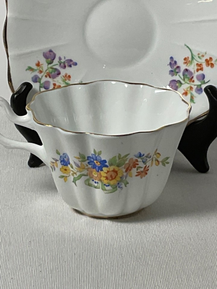 Royal Stuart Spencer Stevenson Bone China England Teacup & saucer | eBay