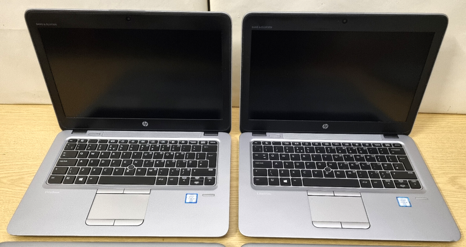 5x HP Elitebook 820 G3 Laptop Joblot i5 6th Gen | 8GB | 128GB SSD | Win ...