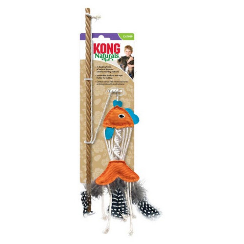 Naturals Teaser Fish Cat Toy 1 Count by Kong | eBay