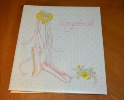 RARE VINTAGE BRAND NEW GIBSON BALLET SLIPPERS SCRAPBOOK - SMOKE / PET ...