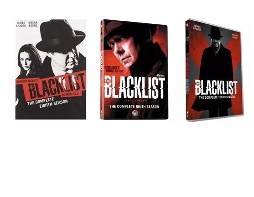 The Blacklist: The Complete Series Seasons 8-9-10 DVD NEW | eBay