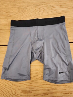 Nike Pro Dri-FIT Size 2XL Men's Fitness Tight Long Shorts Grey FB7958 ...