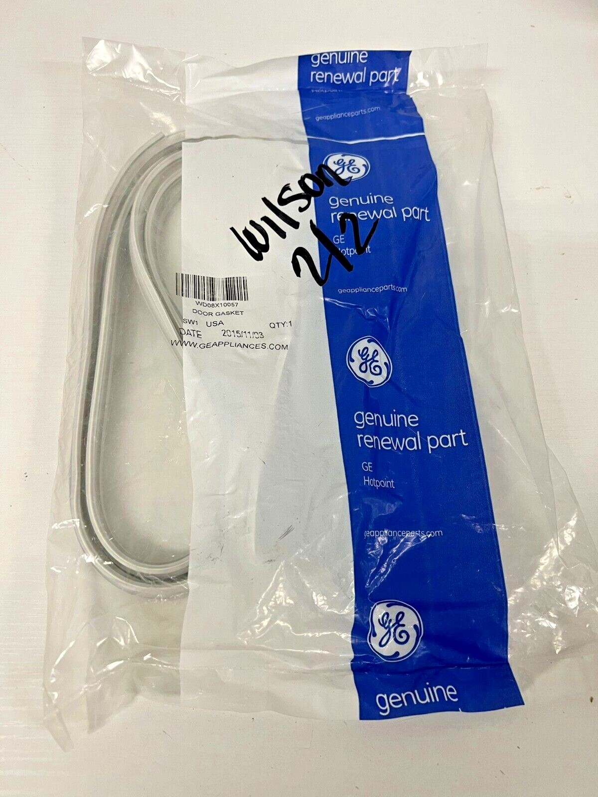 Genuine OEM Kenmore Dishwasher Dishwasher Door Gasket WD08X10057 | eBay