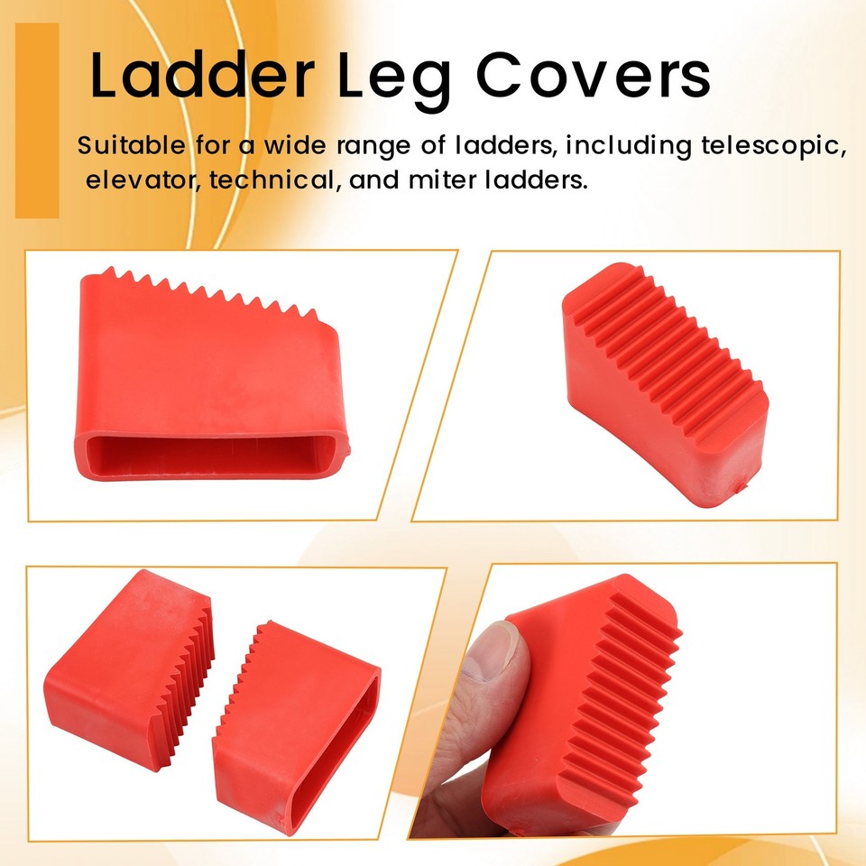 4pcs Step Ladder Feet Covers Versatile Ladder Leg Covers Non-Skid ...