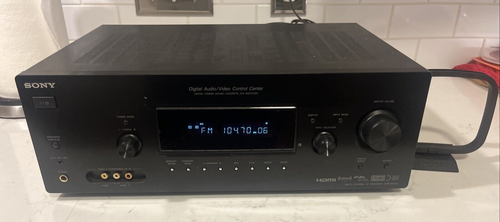 Sony STR-DG720 Digital Audio/Video Multi Channel AV Receiver Bundle No ...