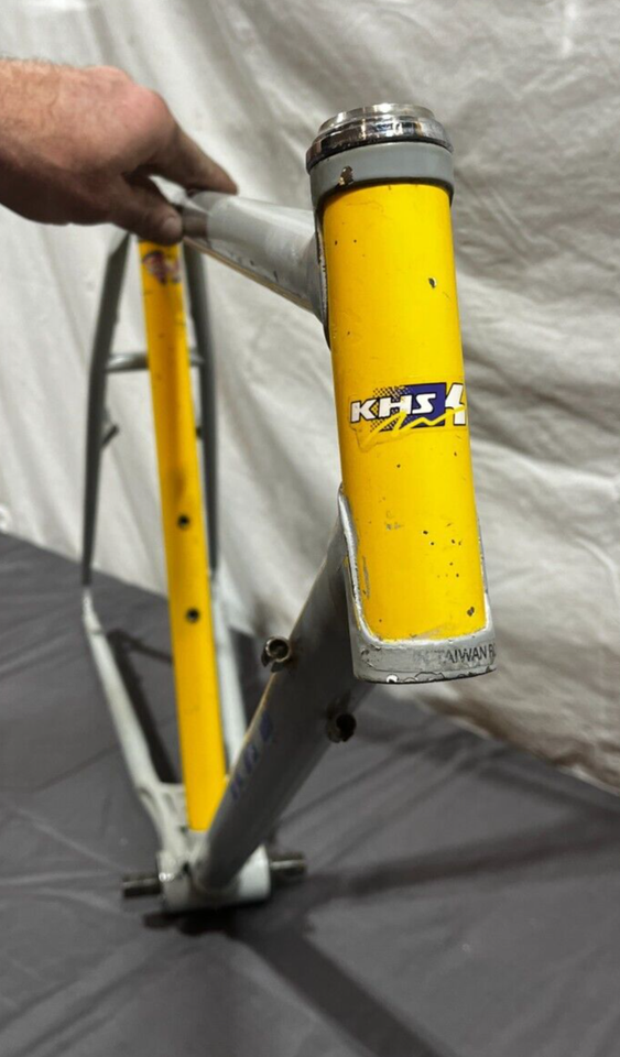 Vintage 1988 KHS Montana Pro 18.5" C-C Lugged Tange CrMo Mountain Bike ...