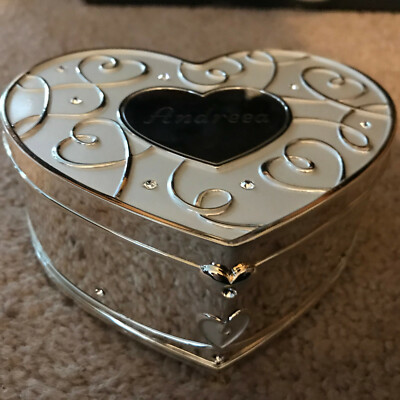 Things Remembered Jewelry | Regal Elegance Heart Keepsake Box | Color ...