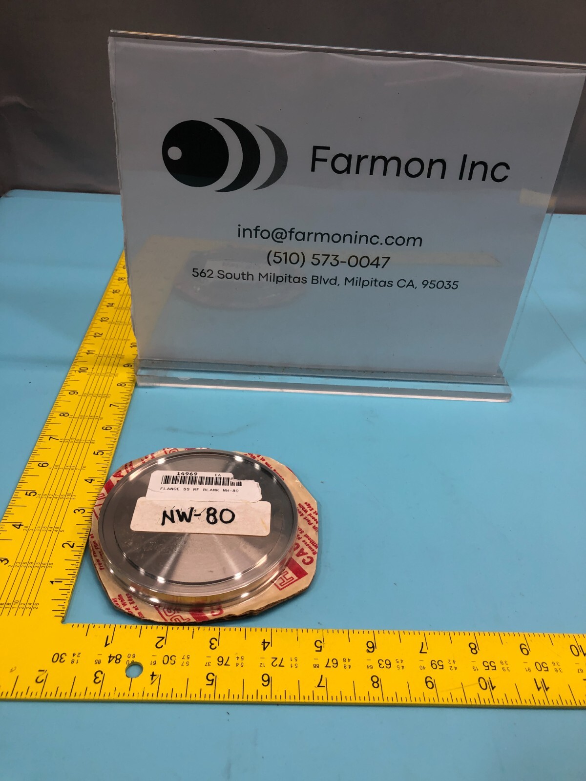 HPS NW-80 FLANGE SS MF BLANK, 14969,796-7739-1,50M0170, 150600 | eBay