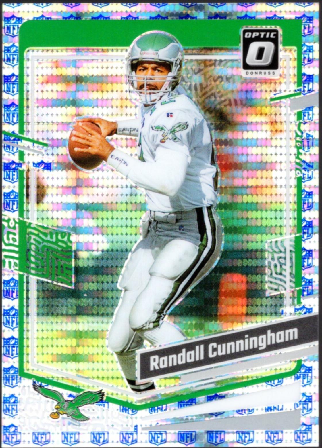 2023 Panini Donruss Optic - Randall Cunningham #159 Shield Prizm /32 ...