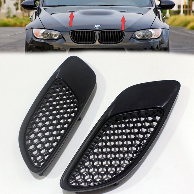 Painted Bonnet Vent Hood Vent 2PCS M3 Type Universal for BMW E90 E91 ...