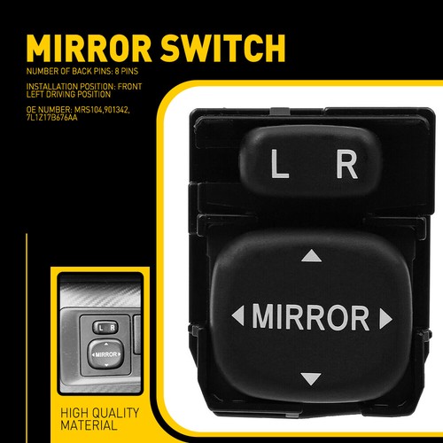 Mirror Switch for Toyota Tundra Yaris RAV4 Highlander Corolla 4Runner ...