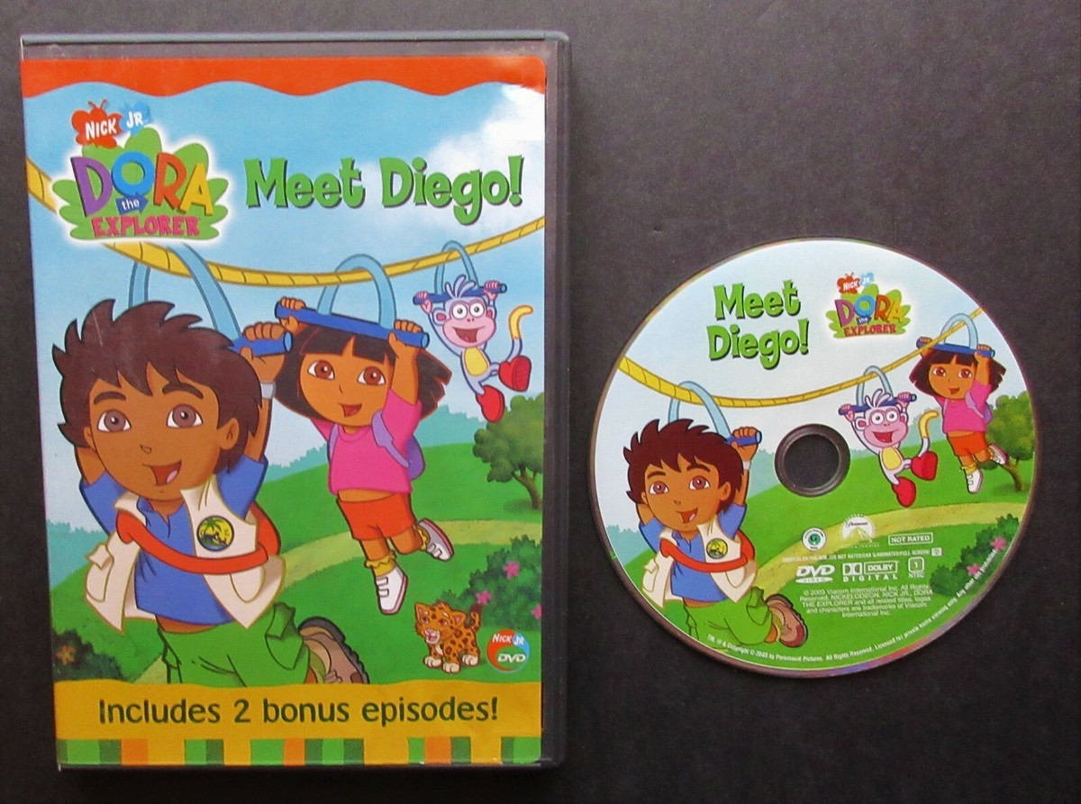 Dora A Exploradora Dvd Conheca Diego 208A NEW SEALED Region 4 DVD