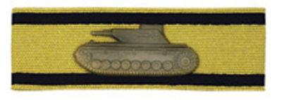 German OKW Army Tank Kill Orden Uniform G Merit Patch Medal Badge ...