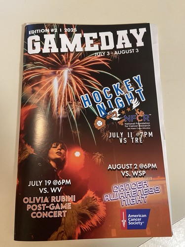 Frederick Keys 2025 Game Day Program MLB Draft League Professional ...