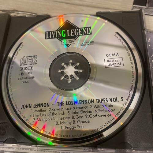 BEATLES 7 CD LOT Driving Rain - Rarity- George Harrison John Lennon ...