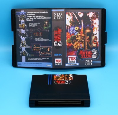 Metal Slug 3 US English AES • Neo Geo NGH Console/System • SNK Shooter ...