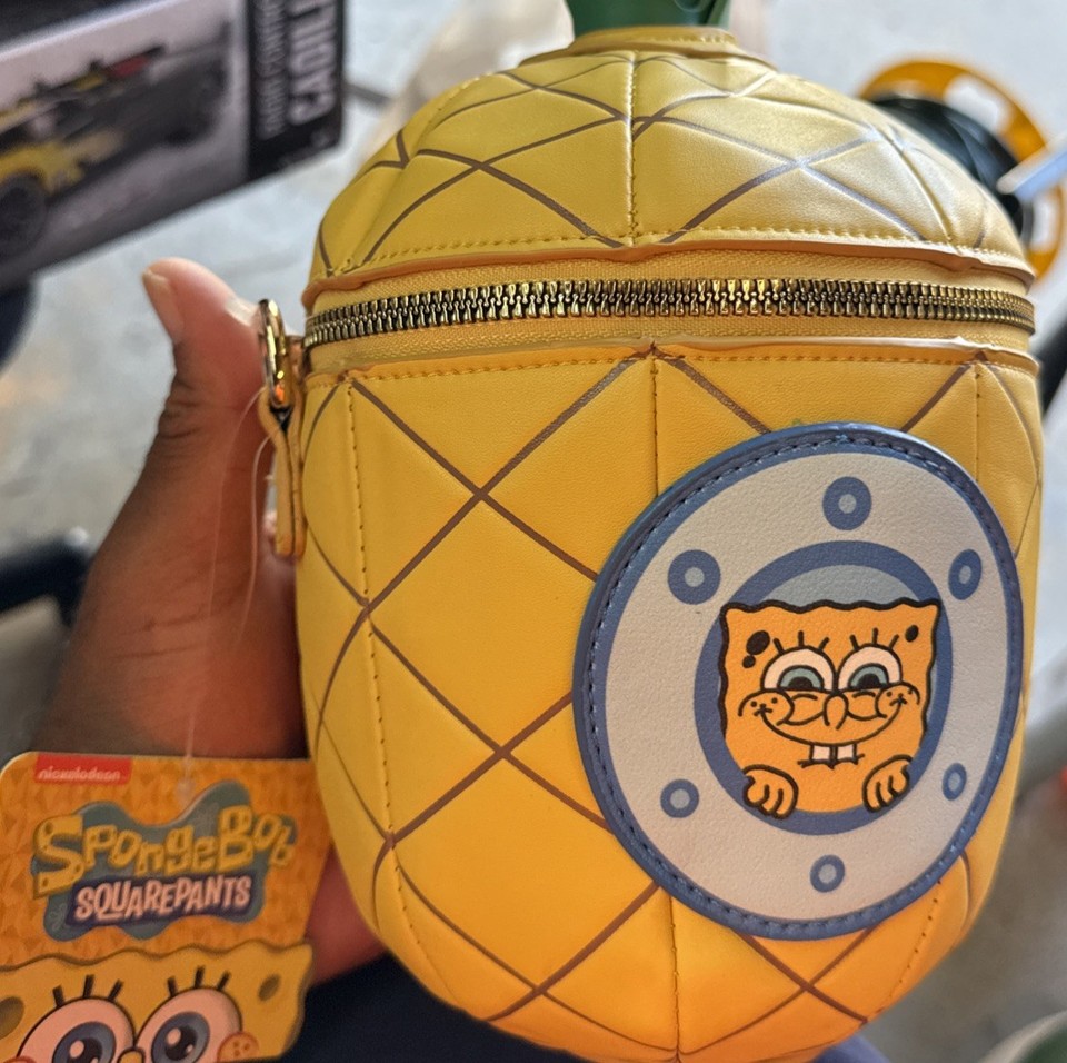 Spongebob Squarepants Pineapple House Purse Crossbody Bag Mad Engine ...