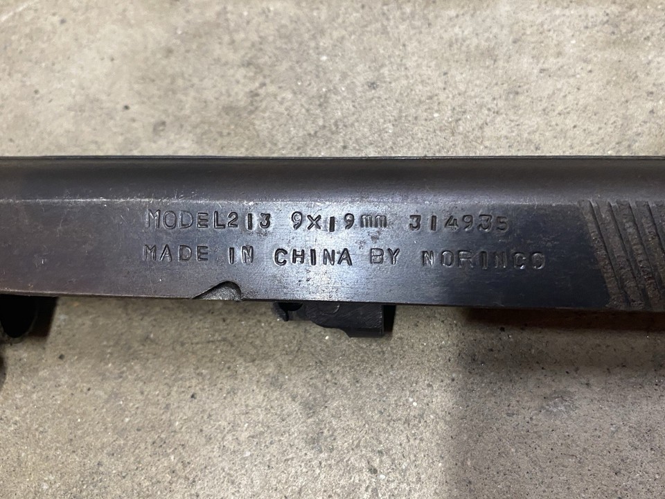 Original Complete Chinese Norinco 213 9mm Tokarev Pistol Slide, Barrel ...