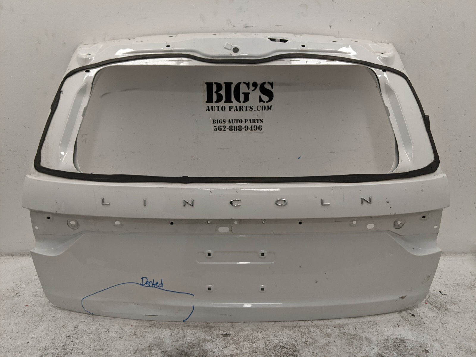 2020 2021 Lincoln Nautilus Rear Trunk Liftgate Shell OEM Used #M0024 | eBay