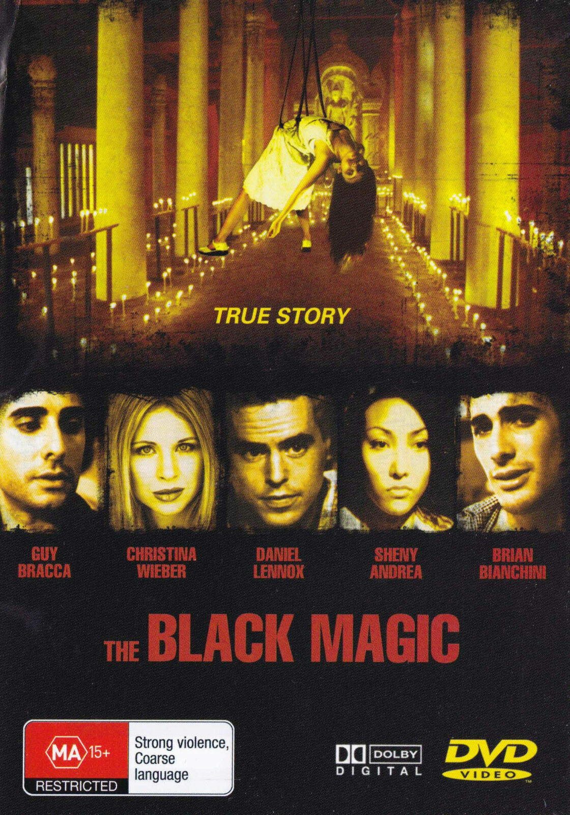 Black Magic DVD B Grade Horror Supernatural Thriller Movie Haunted Evil ...