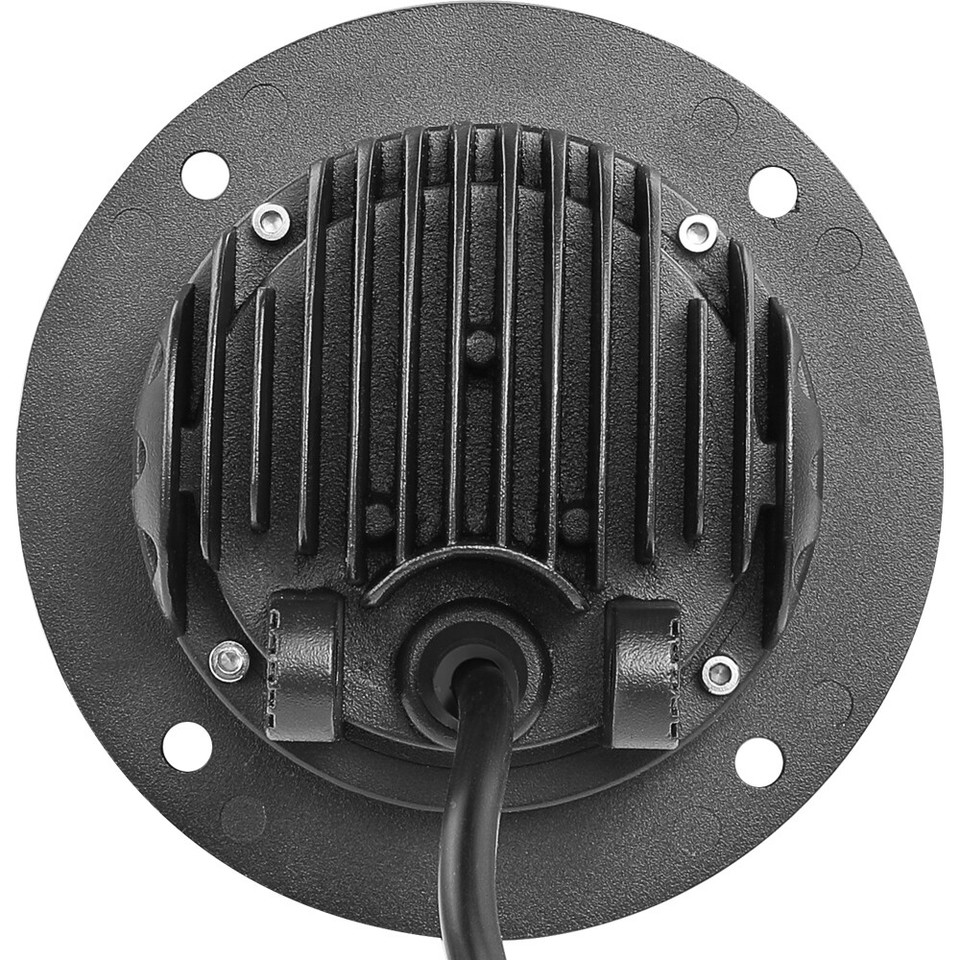2PCS 5Inch 80W Round Flush Mount LED Pods Driving Lights LED Work Fog ...