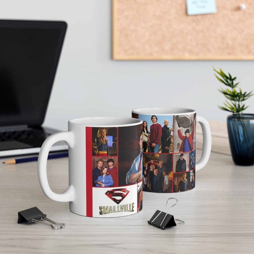 Smallville Ceramic Mug 11oz, Superman, Tom Welling, Clark Kent, Lois ...