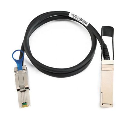 AWG28 External SAS Cable QSFP SFF-8436 to SFF-8088 SAS Cable For DS4243 ...