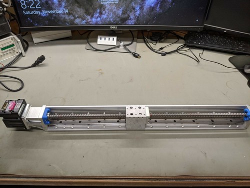 Moog Animatics SM23165DT SmartMotor with linear servo system l1-0500 ...