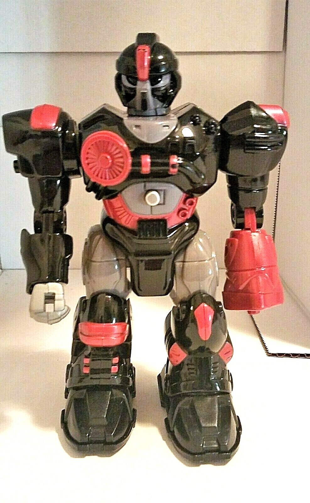 M.A.R.S. Motorized Attack Robo Squad 7" WALKING ROBOT HAP-P-KID Red ...