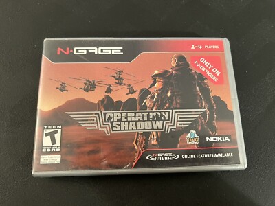 Operation Shadow (N-Gage, 2004) Complete CIB 758478515648| eBay