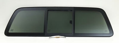 Manual Rear Sliding Back Window Glass W/Seal For Ford 97-03 F150 / 97 ...