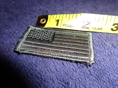 DARK GREY TACTICAL Tab Military ACU US Flag PATCH SMALL 2 INCH | eBay
