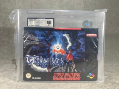 TERRANIGMA -GOLD - UKG - NO WATA VGA SUPER NINTENDO SNES - RED STRIPE ...