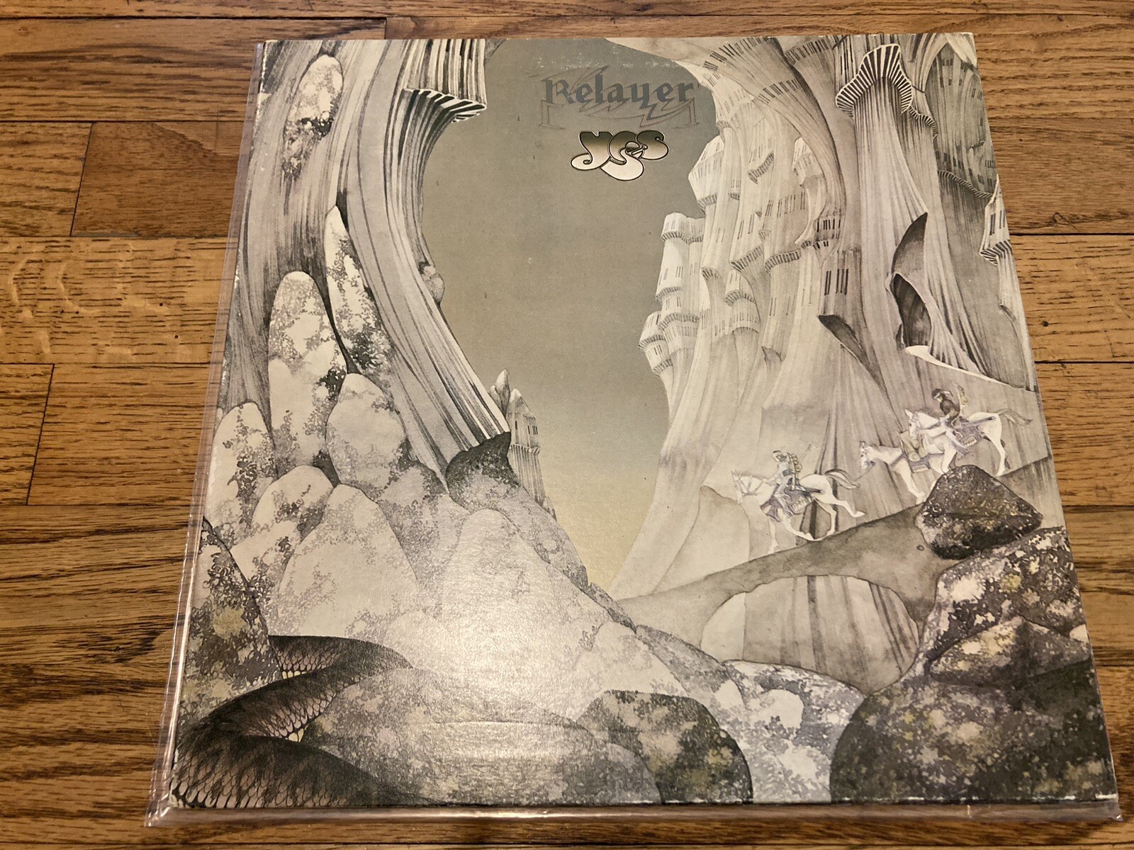 YES Album-Relayer-1974 UK Copy K50096 Media VG/Cover VG with some wear ...