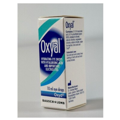 Oxyal Lubrication Eye Drops | eBay UK
