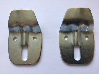 Pair Of Metal Hand Wash Basin Sink Wall Mounting Fixing Brackets ...