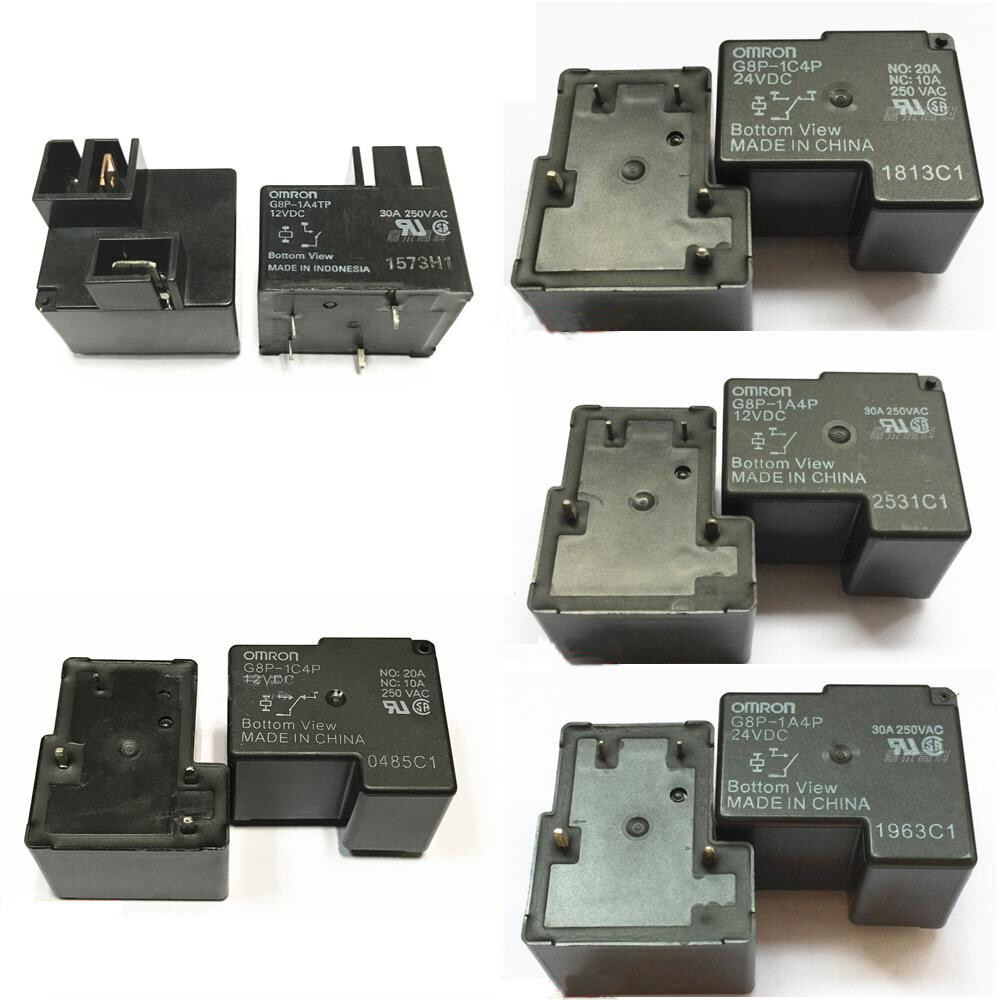 Omron Relay G8P-1A4P G8P-1C4P G8P-1A4TP-5VDC 12VDC 24VDC 20A 30A Relay ...