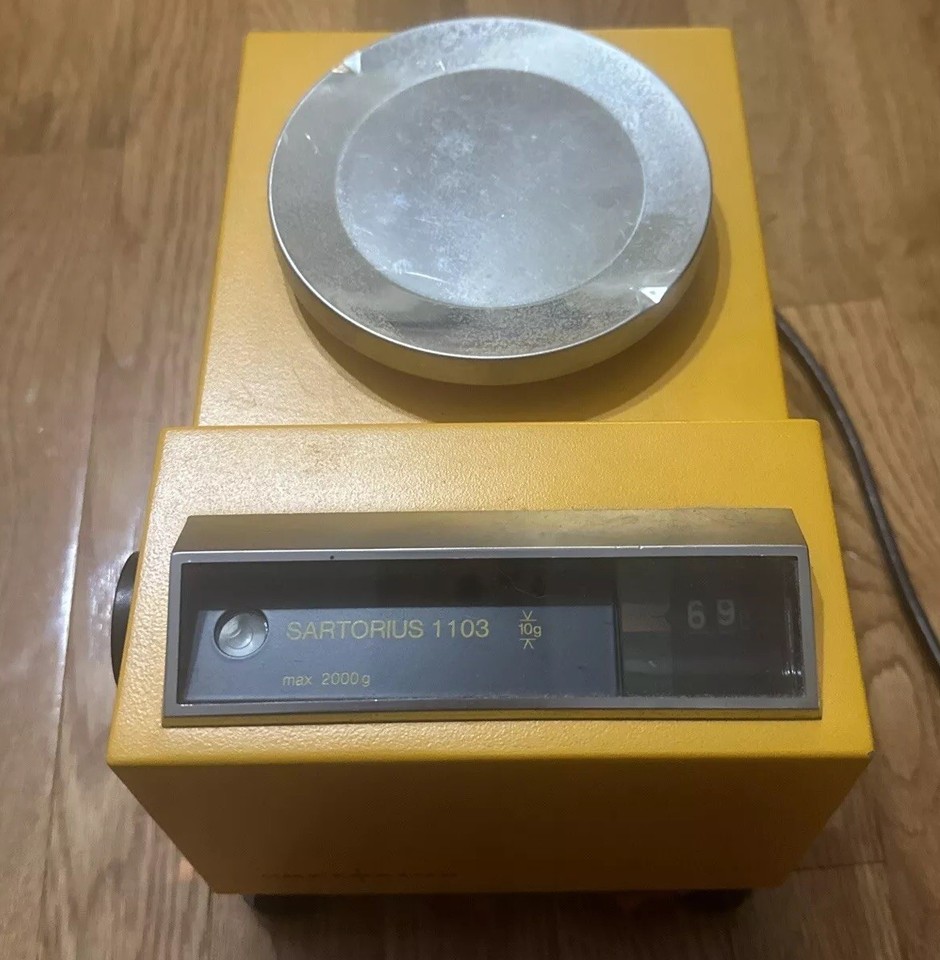 Sartorius 1103 Top Loading Lab Balance, SARTORIUS-WERKE GMBH w/ Power ...