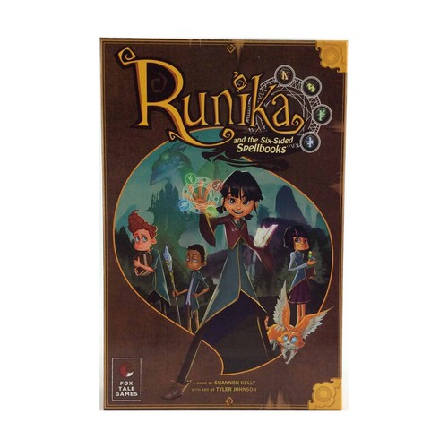 Fox Tale Board Game Runika and the Six-Sided Spellbooks Box VG+/NM ...