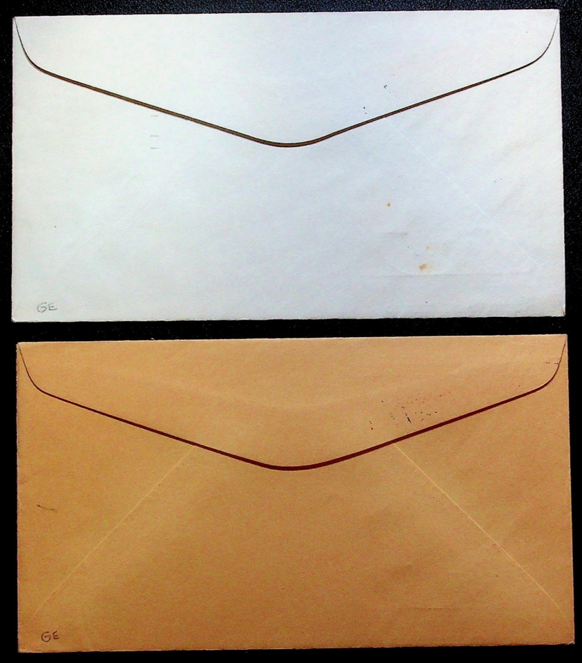 2-FDCs #905-69, 7/4/1942, D.C. UNADDRESSED, 1-YELLOW & 1- WHITE ...