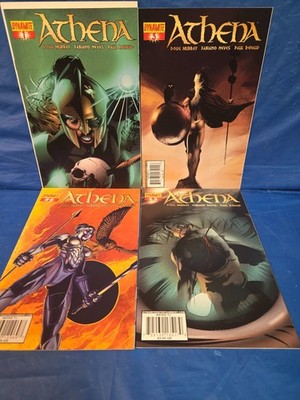 ATHENA #1-4 DYNAMITE COMICS SET SERIES LOT OF 4 | eBay