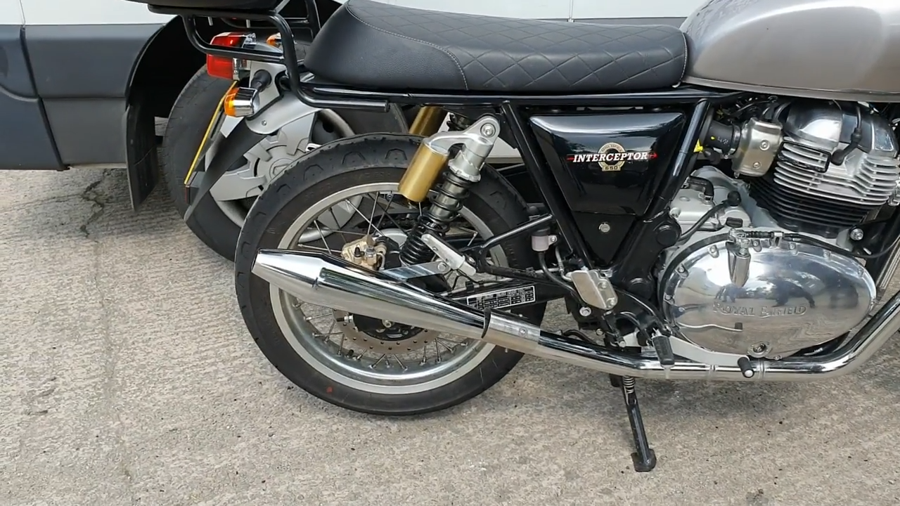 Royal Enfield 650 Interceptor Reverse Cone Performance Motorbike ...