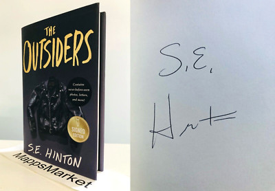 The Outsiders SIGNED by S.E. Hinton 50th ANNIVERSARY EDITION (2017 ...