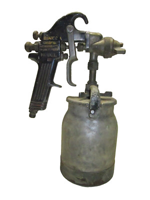 Vintage Binks Model 18 Professional Spray Paint Gun 66 SG Tip Untested ...