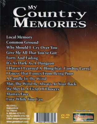 GENE STUART Brand New DVD "MY COUNTRY MEMORIES" | eBay